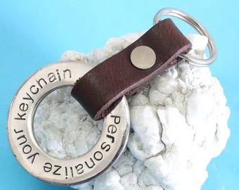 Mens keychain | Etsy