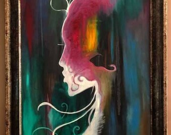 Rusalka Mermaid Mythology water nymph Slavic folklore 8x10