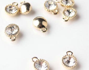Tiny rhinestones | Etsy