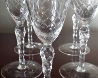 Antique stemware | Etsy