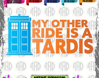 Tardis svg | Etsy