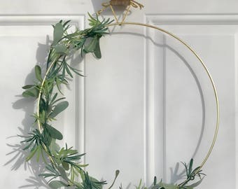 Modern wreath | Etsy
