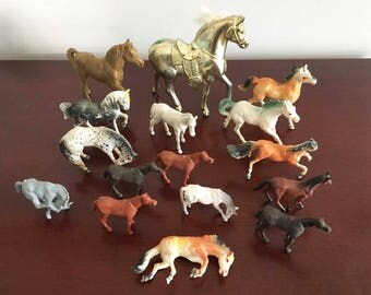 Plastic horse | Etsy