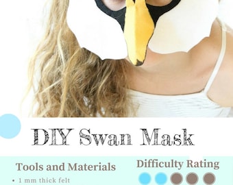 Swan mask | Etsy