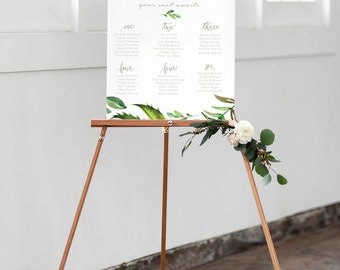 Wedding table signs | Etsy