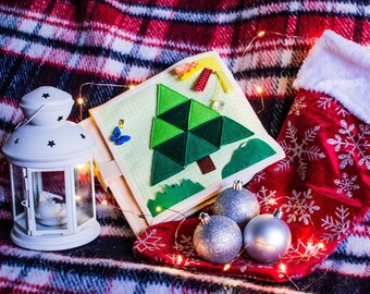 Christmas quiet book | Etsy