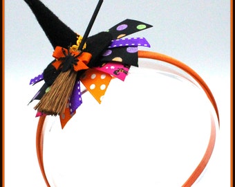 Witch hat headband | Etsy