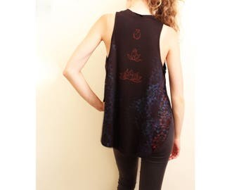 Open side tank top | Etsy