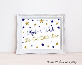 Twinkle Twinkle Little Star Dessert Table Sign Baby Shower