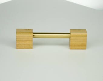 Wood drawer pulls | Etsy