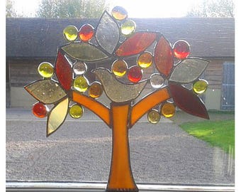 Stained glass tree | Etsy