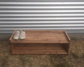Reclaimed shoe rack | Etsy