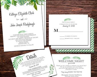 Rustic greenery | Etsy