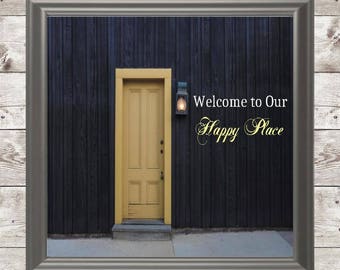 Welcome to our happy | Etsy