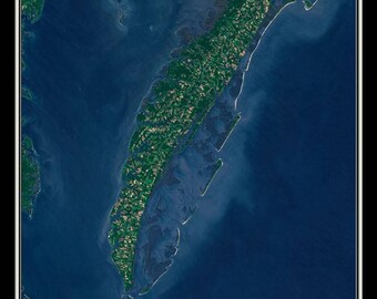 Eastern shore map | Etsy