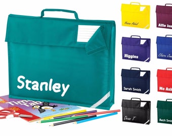 Kids book bag | Etsy