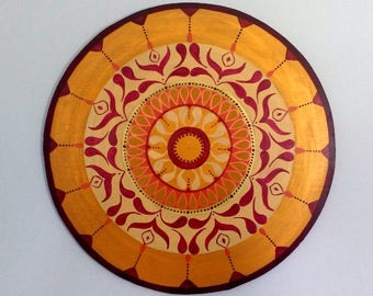 Mandala painting | Etsy
