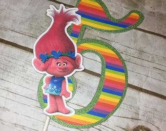 Trolls cake toppers | Etsy