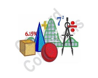 Math embroidery | Etsy