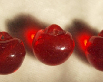 Cherry buttons | Etsy