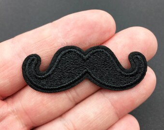Mustache iron on | Etsy