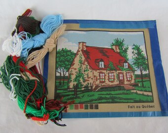 Vintage needlepoint kits | Etsy