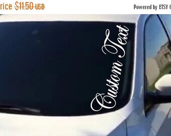 Windshield banner | Etsy