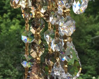 Crystal wind chime | Etsy