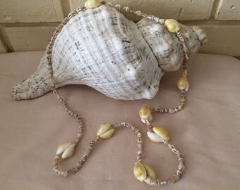 Seashell necklace | Etsy