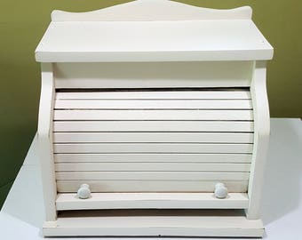 Wooden bread box | Etsy