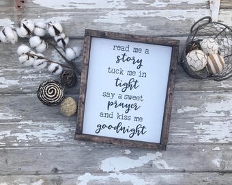 Read me a story sign | Etsy