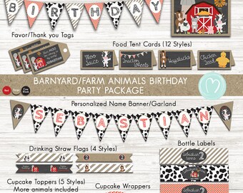 Farm birthday party | Etsy