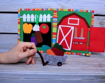 Felt activity book | Etsy