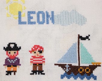 Name cross stitch | Etsy