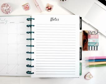 Happy planner refill | Etsy