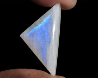 Blue triangle stone | Etsy