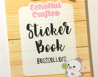 Sticker book | Etsy