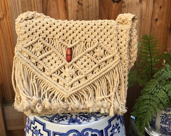 Macrame purse | Etsy