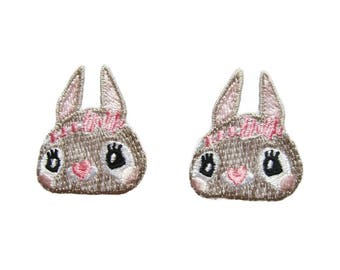 Rabbit patches | Etsy