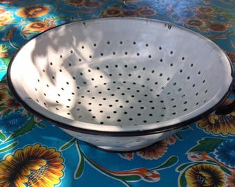 Antique colander | Etsy