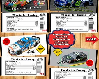 Nascar stickers | Etsy