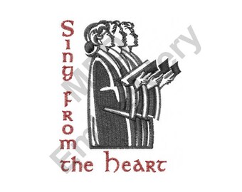 Singing to the Choir Cross Stitch Pattern
