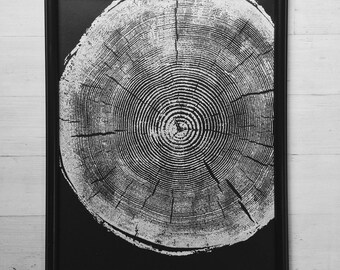 Tree stump ring | Etsy