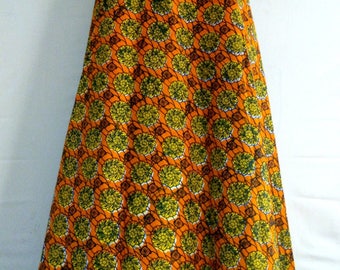 Kitenge wrap skirt | Etsy