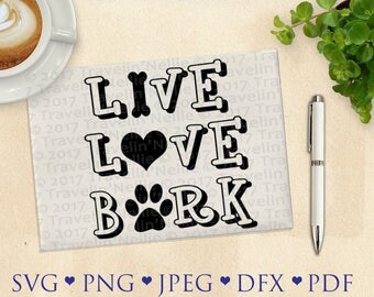 Live love bark | Etsy