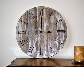 Farmhouse clock | Etsy