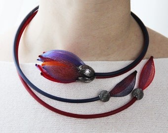 Rubber necklace | Etsy