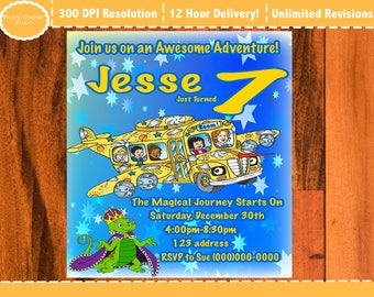 Magic school bus | Etsy