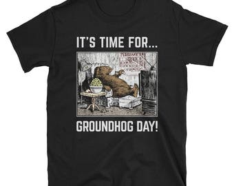 Groundhog t shirt | Etsy