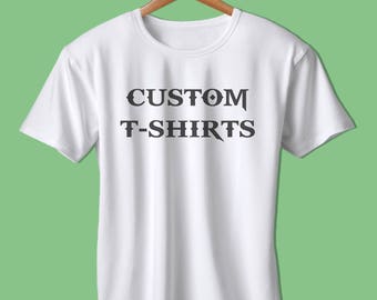 Custom t shirts | Etsy